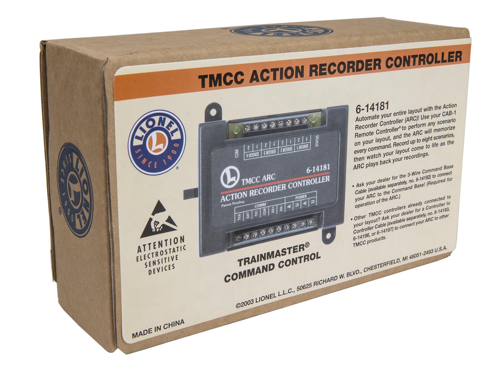 TMCC Action Recorder Controller (ARC)